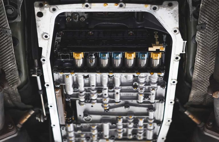Transmission Control Module Location - Upgraded Vehicle