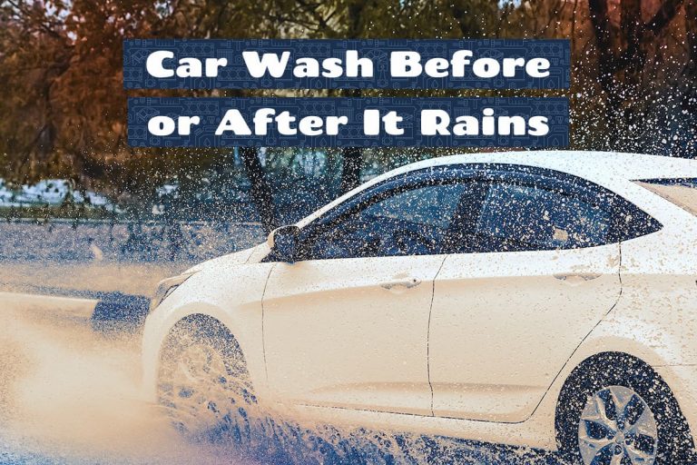Car Wash Before or After It Rains? - Upgraded Vehicle